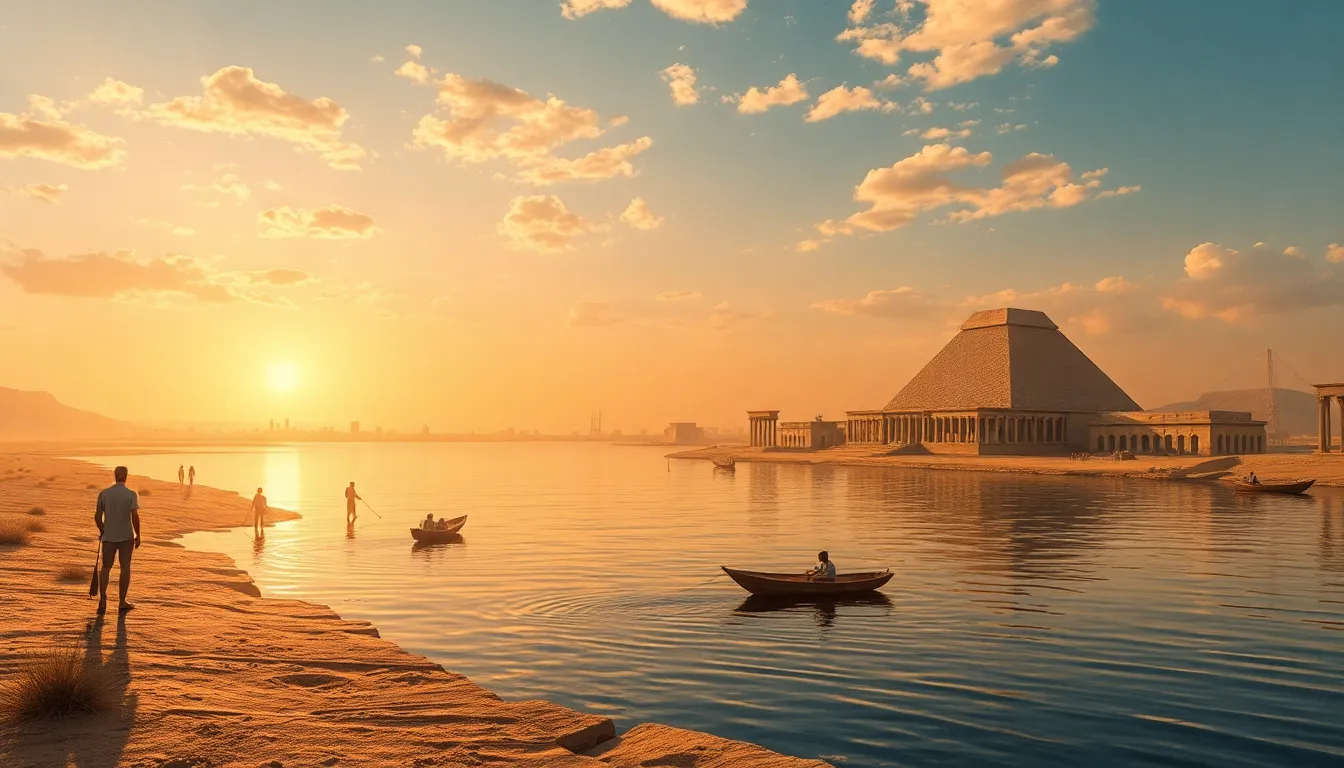 The Importance of the Nile in Egyptian Daily Life